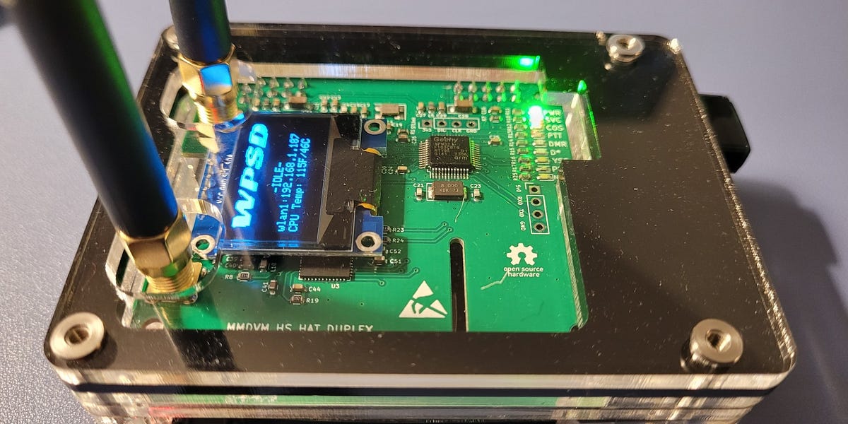 Assembling a DMR hotspot from components