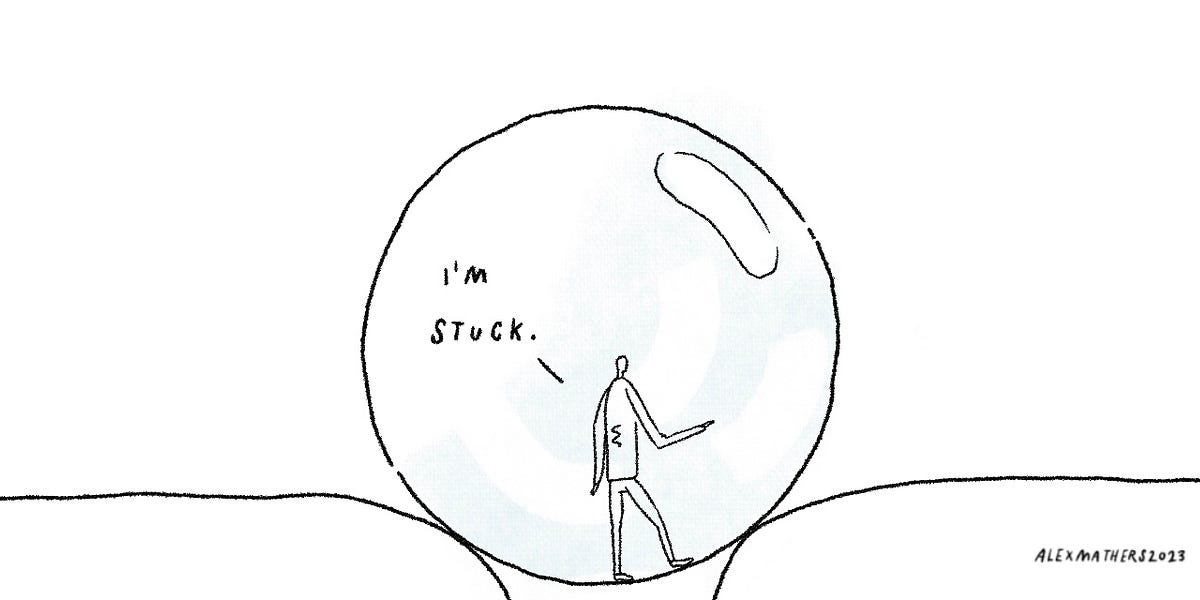 Avoiding judgement is easy when we don't grow.