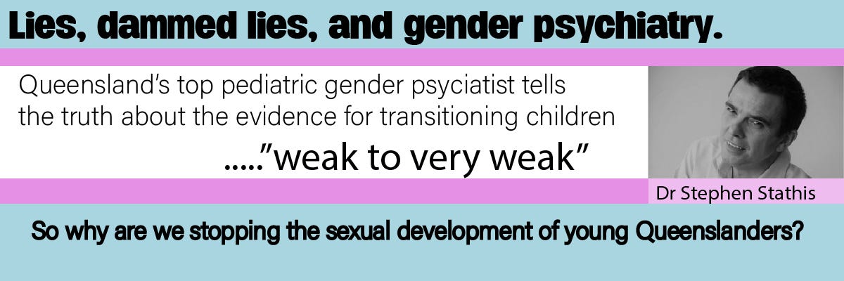Comments - Lies, dammed lies, and gender psychiatry