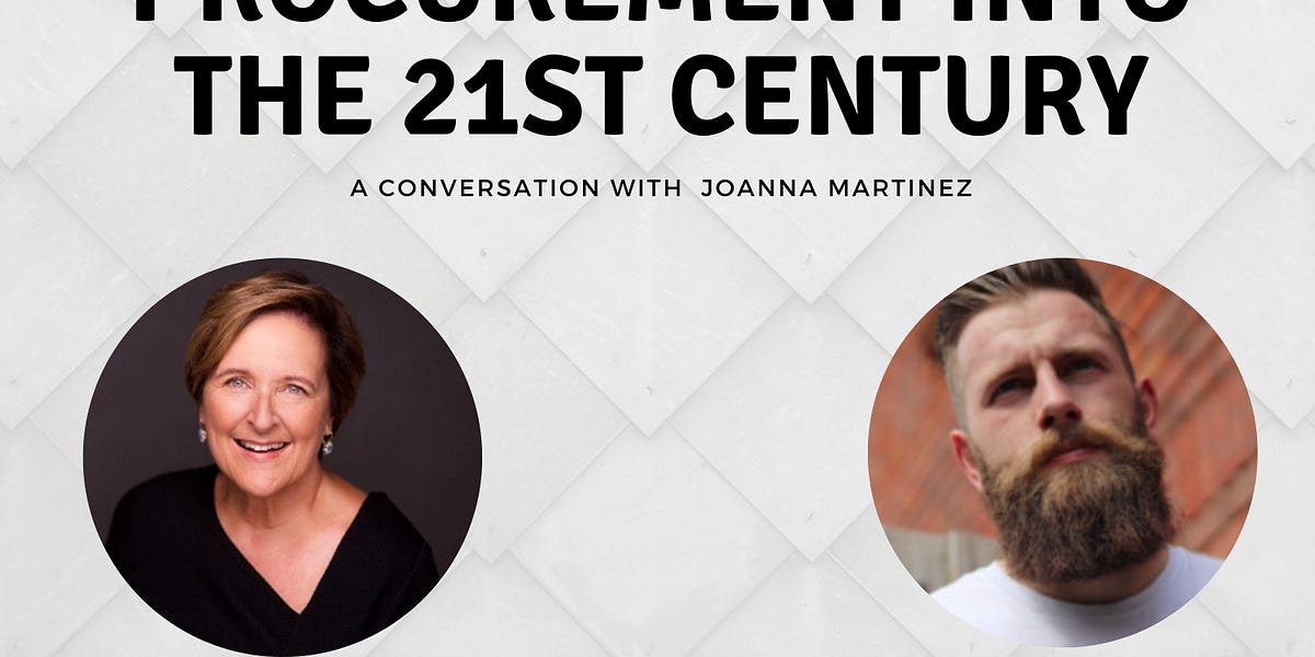 Propelling Procurement into the 21st Century with Joanna Martinez