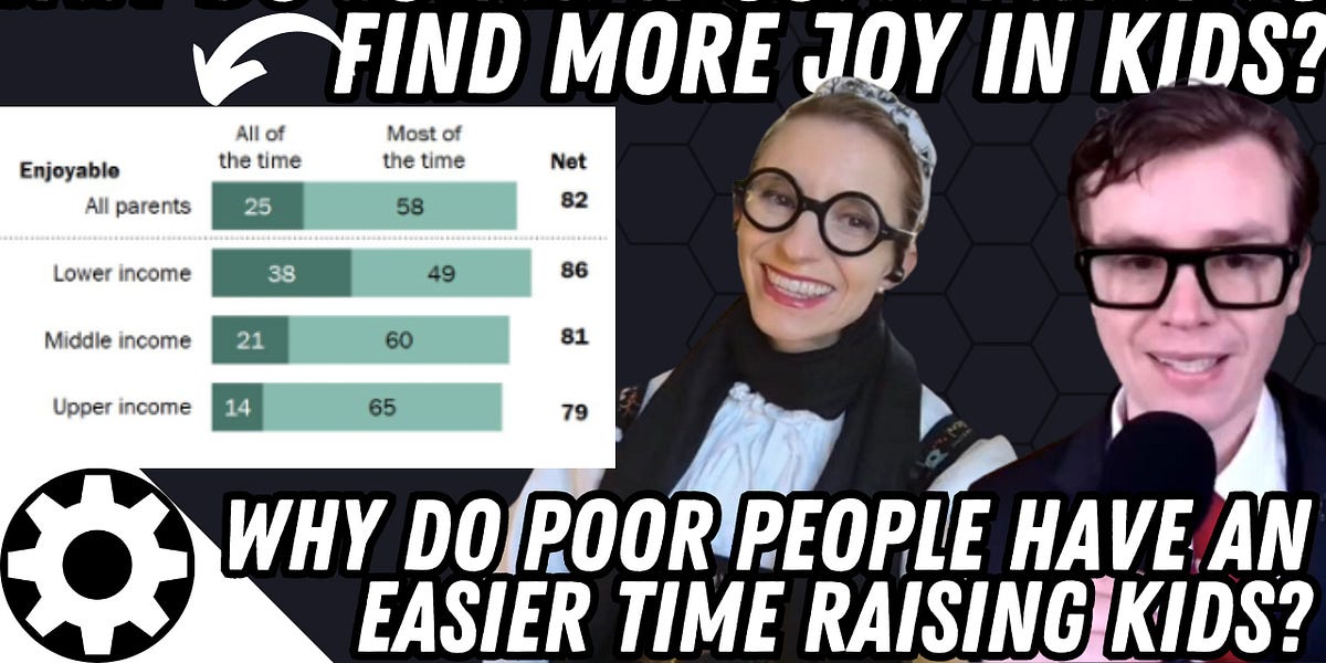 Why do Lower Income Parents Find More Joy In Kids?