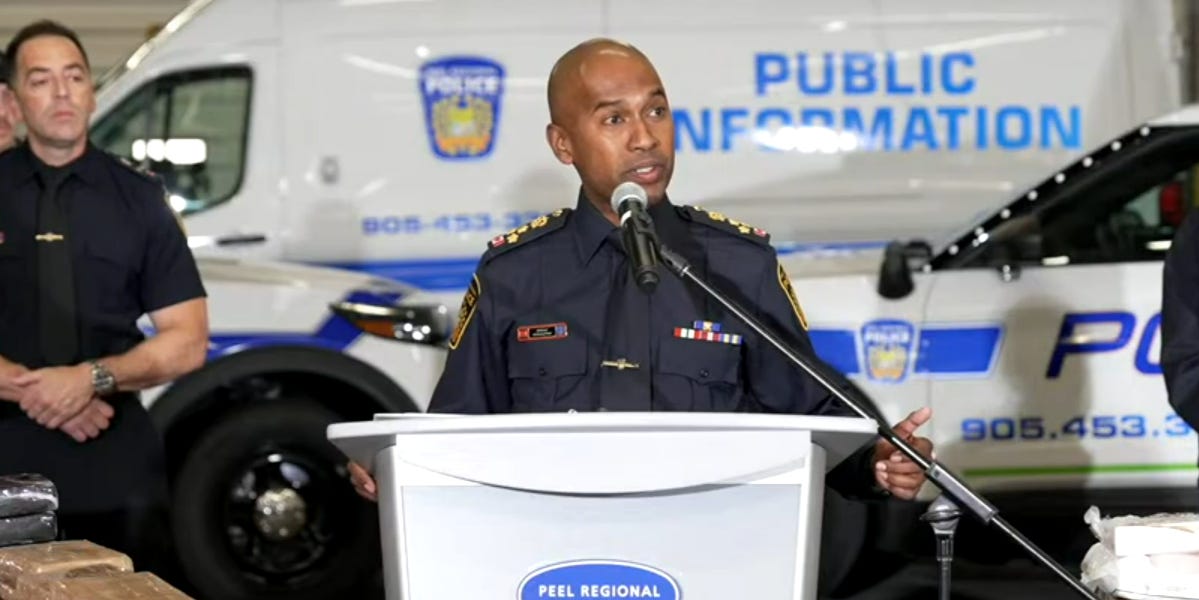 Peel police announce historic drug seizure, transnational crime ...