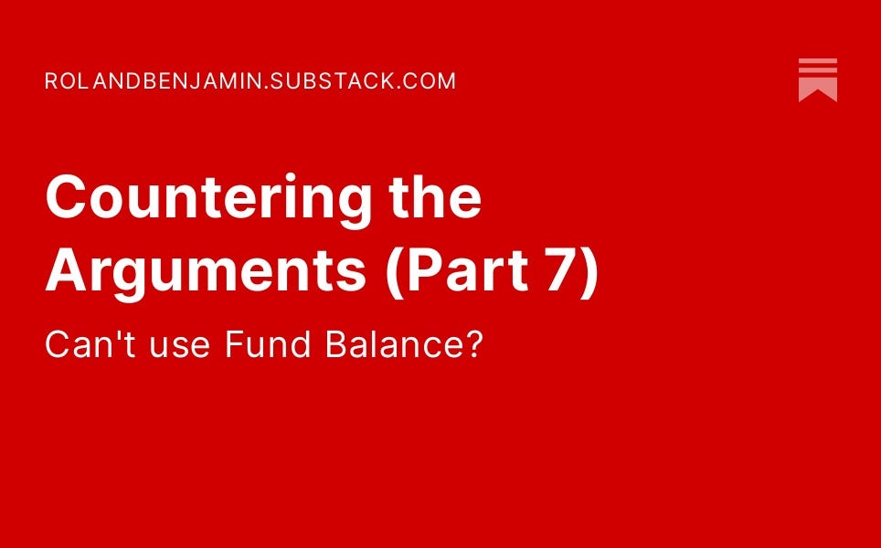 Countering the Arguments (Part 7)