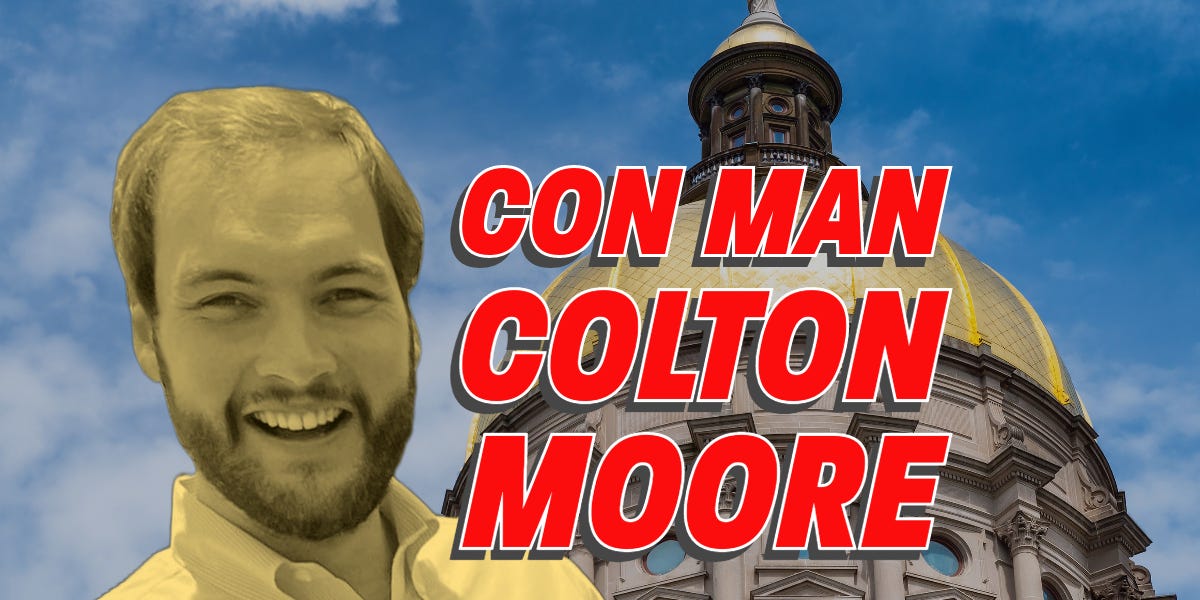 Con Man Colton Moore - by Elliot Pierce