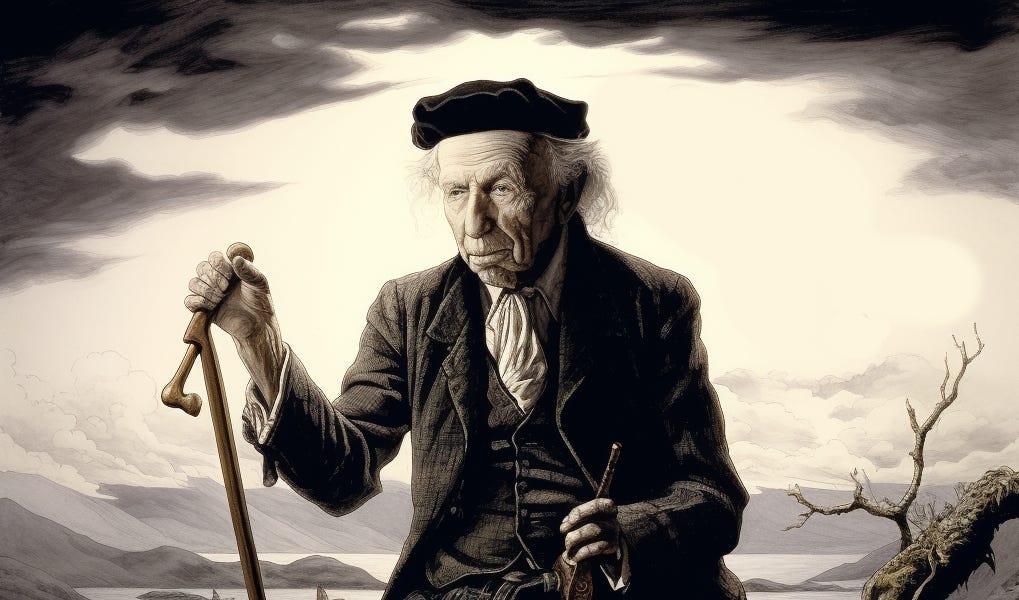 Clan Livingstone and St. Moluag's Staff - by Bagtown Clans