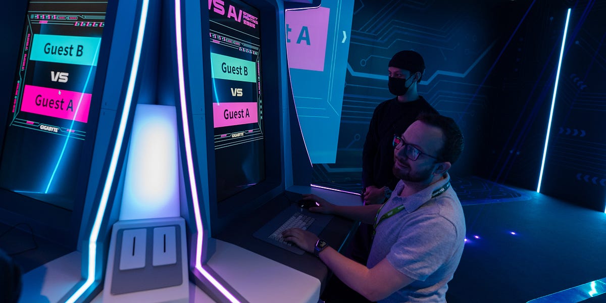 Gigabyte's AI Arcade Computex demo was a glimpse of the future of ...