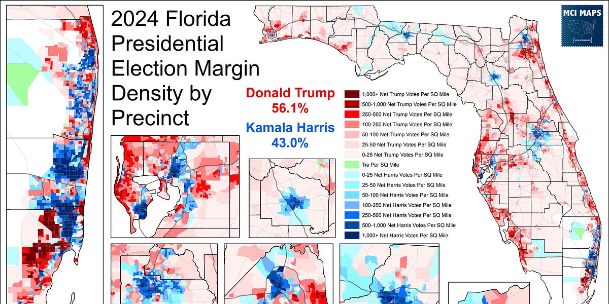 Issue #217: Precinct Maps for the 2024 Elections in Florida