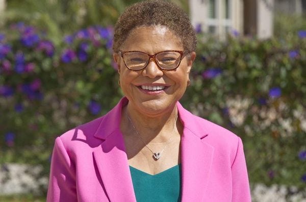 Karen Bass Elected Mayor Of Los Angeles, Beats $100 Million Loser