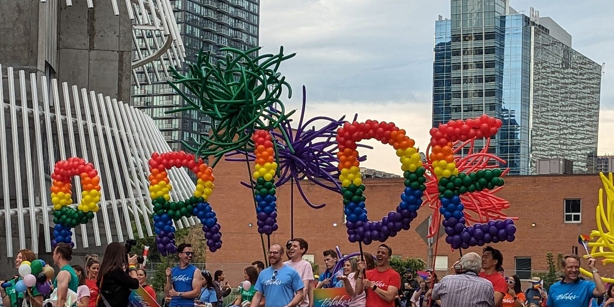 The Rainbow Parade of the New State Religion