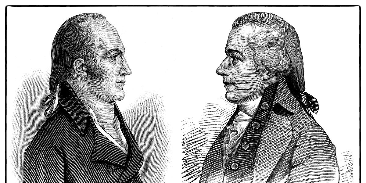 An Alexander Hamilton/Aaron Burr Collab Led to America's Largest Bank