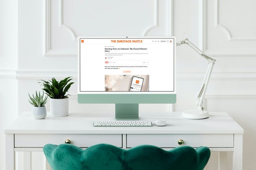 Write Your First Substack Post Easily with A Template