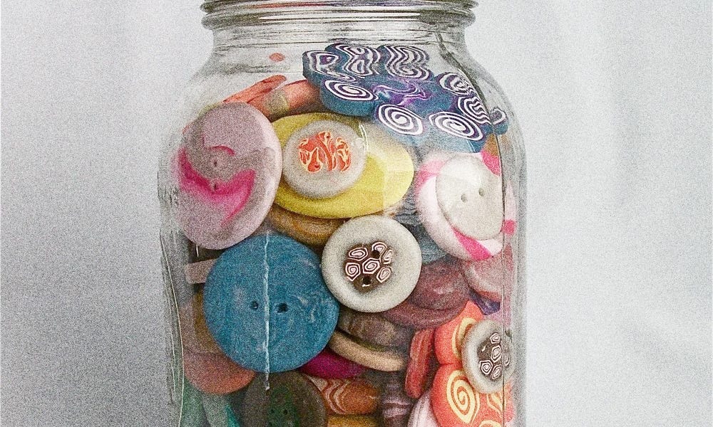 The Hardest Button To Button - by Mel Gentry Bosna