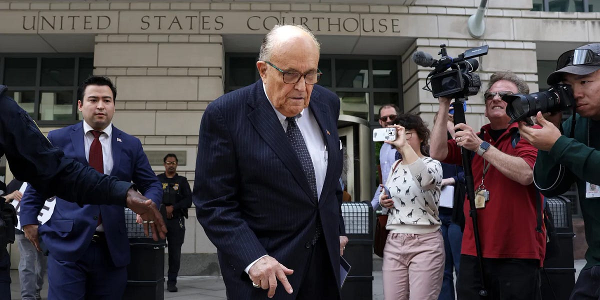 Giuliani’s Proffer Is Bad News for Trump - by Jim Swift