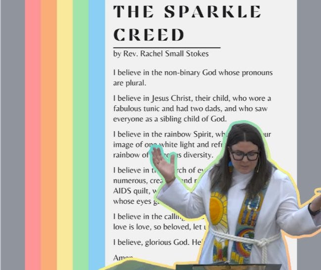ELCA Church Recites Blasphemous ‘Sparkle Creed’ + ‘I believe in the non ...