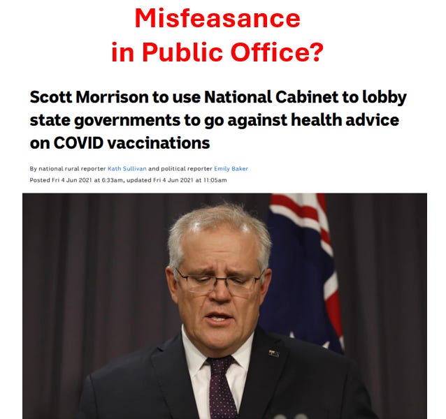 Misfeasance in Public Office? - by Elizabeth Hart