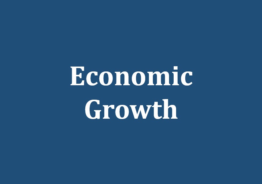 Economic Growth - by Matthew Hewson