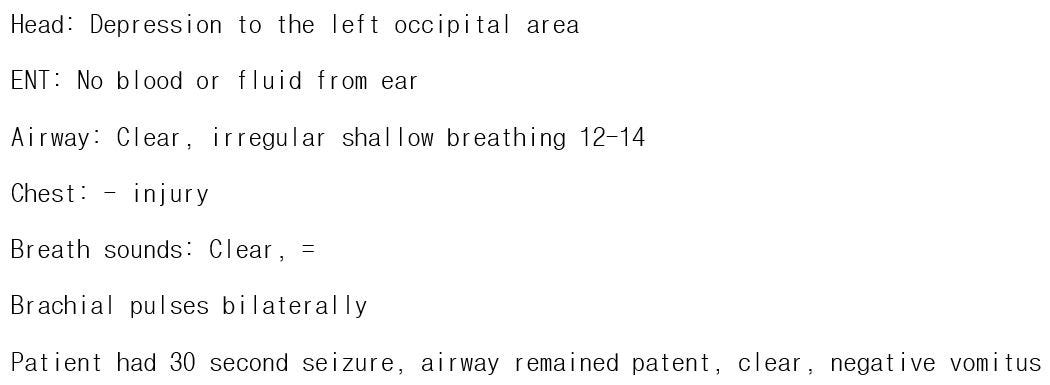 Pediatric Intubation and IO Placement by Paramedic [Compartment Syndrome]