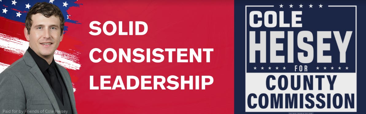 Cole Heisey for Minnehaha County Commission