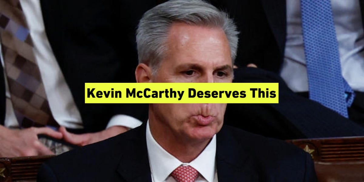 Kevin McCarthy Deserves This - by Scott Dworkin