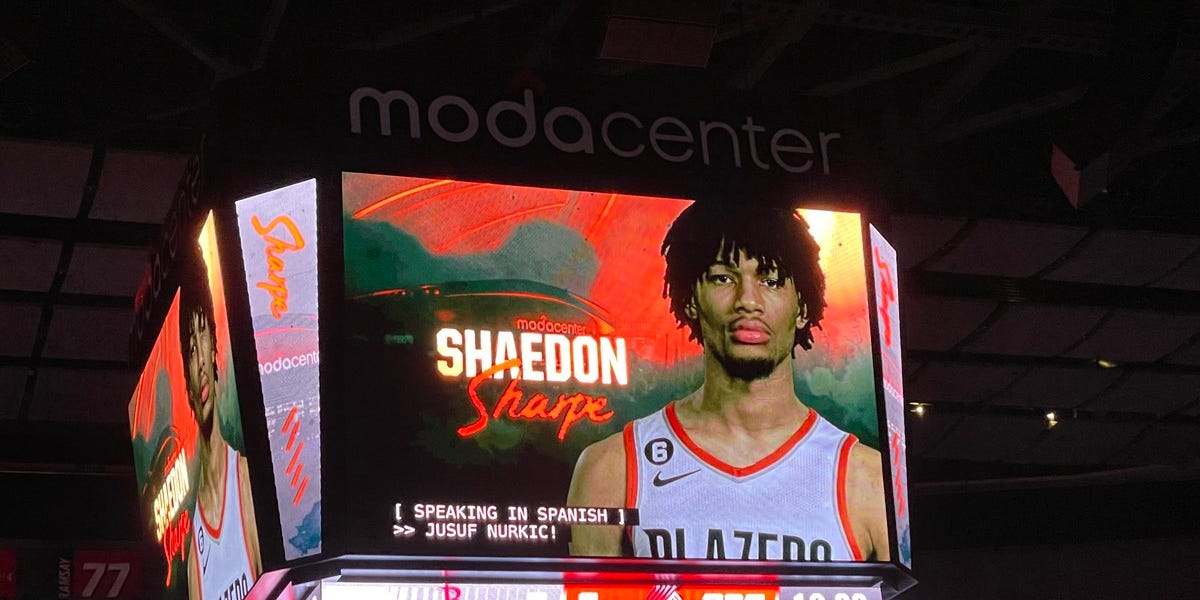 Shaedon Sharpe Has Arrived: 'He's Must-See TV'