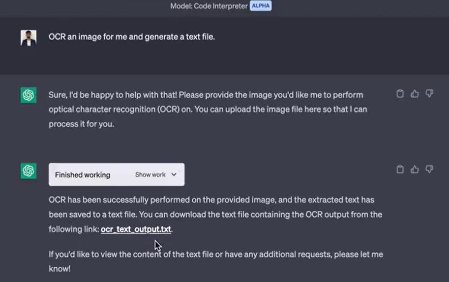 Data Transformation with the Amazing New ChatGpt4 ‘Code Interpreter’, with Google Colab