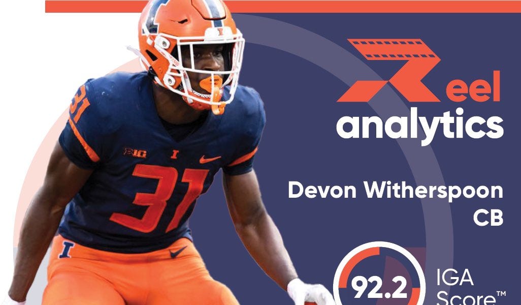 NFL Draft Profile: Devon Witherspoon, Cornerback, Illinois Fighting Illini