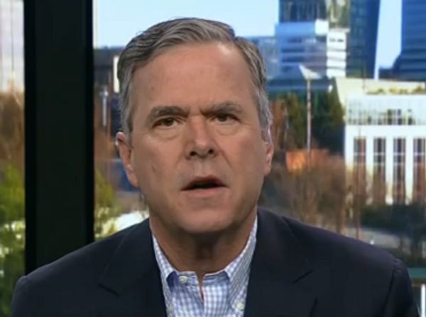 Jeb Bush Tells Mean Pope To Leave His Favorite Teddy Bear Trump Alone