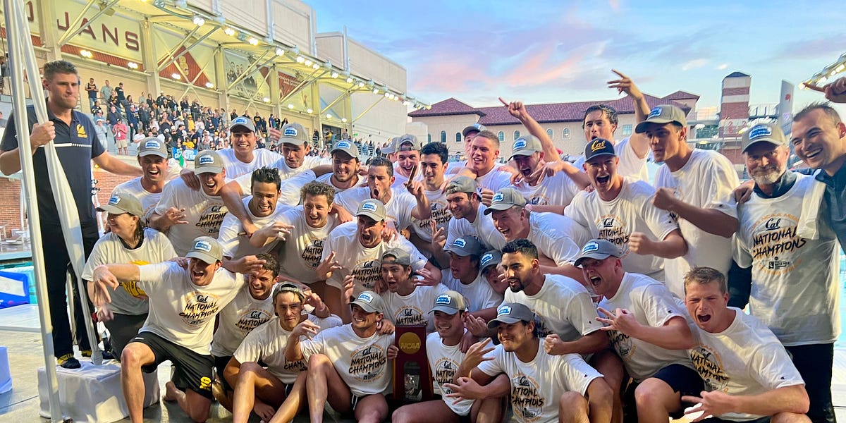 Cal Men's Water Polo three-peats as NCAA Champion
