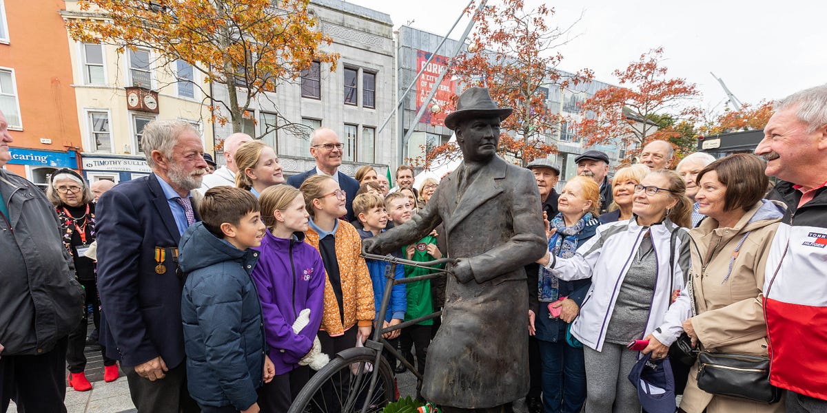 In Pics: Michael Collins statue unveiling