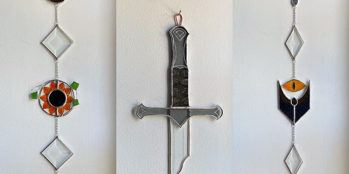 ABJ Glassworks: The Ringbearers Collection, tonight at 6pm EST