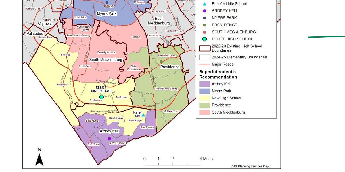 BREAKING: CMS releases final proposed south Charlotte boundary maps