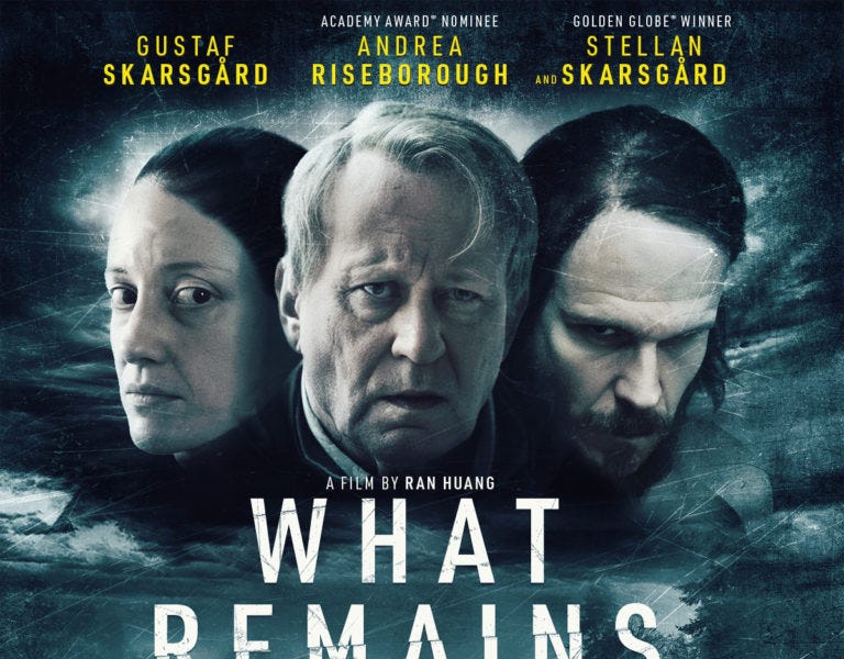 What Remains (Dir/Co Scr: Ran Huang) English 2 hours 7 minutes