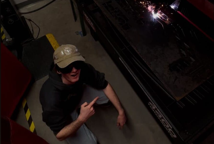 New Experience: Figuring out a Machine from Scratch