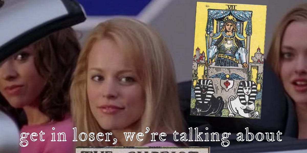 Finally addressing the Chariot - Carrie Mallon's Substack