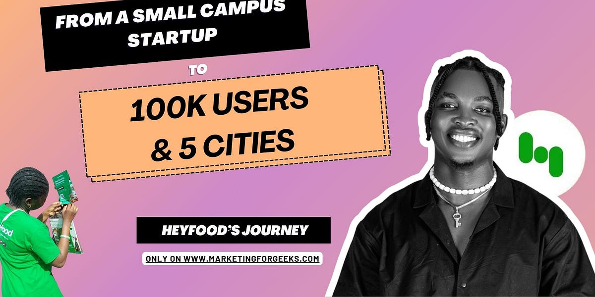 🚚🥘How HeyFood grew from a small campus tool to 100k users in 5 cities