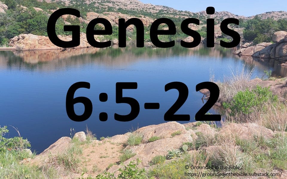Genesis 6:5-22: Noah Builds the Ark - by Karen Hoffman