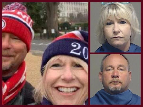 Texas 'Patriot' Couple Cops To Fighting Cops At Capitol Riots