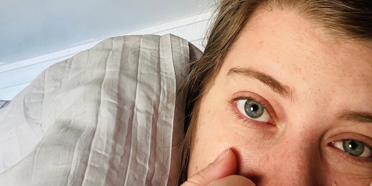 My first COVID experience. - by Sarah Ware - Re-Invention