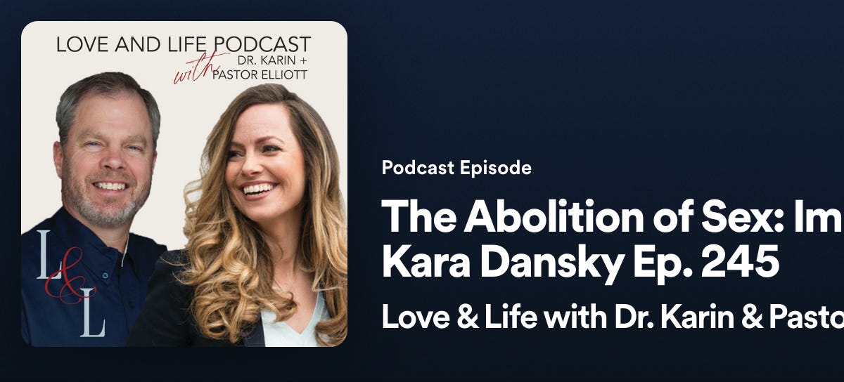 The Abolition Of Sex Kara Danskys Substack