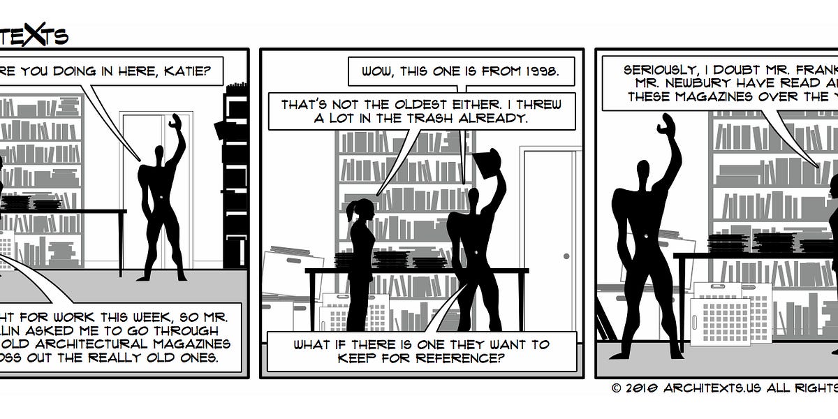 Architecture Magazines - by Modulor Man