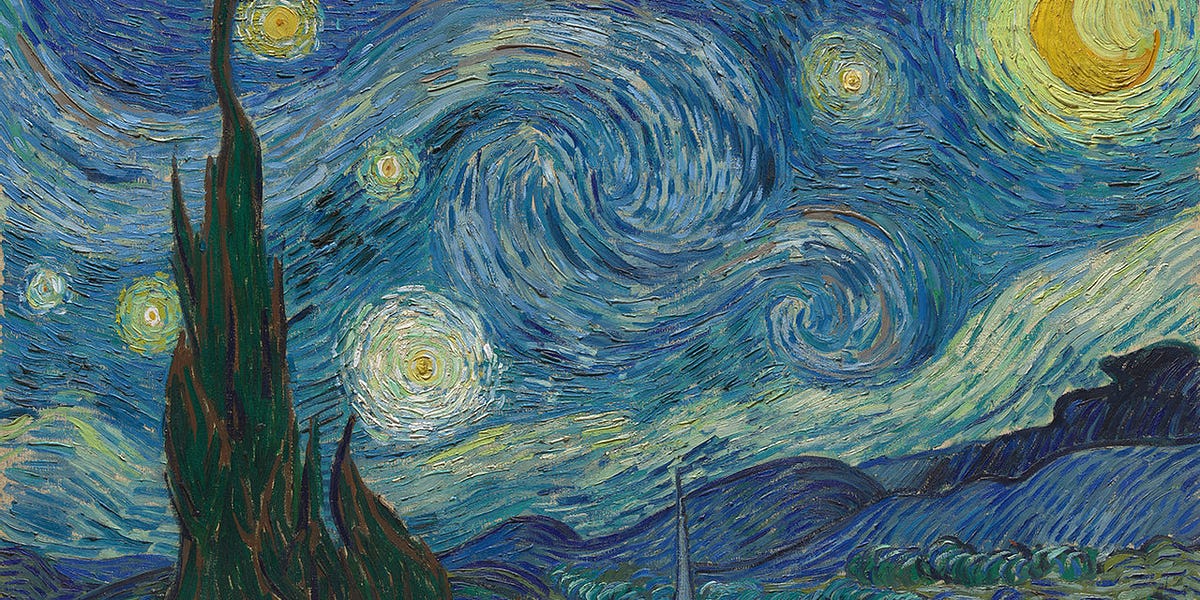The Camera, Van Gogh and "The Starry Night" - by Trungphan2