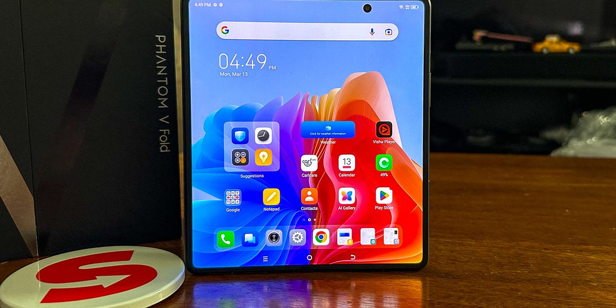 The Tecno Phantom V Fold is the foldable phone we need right now