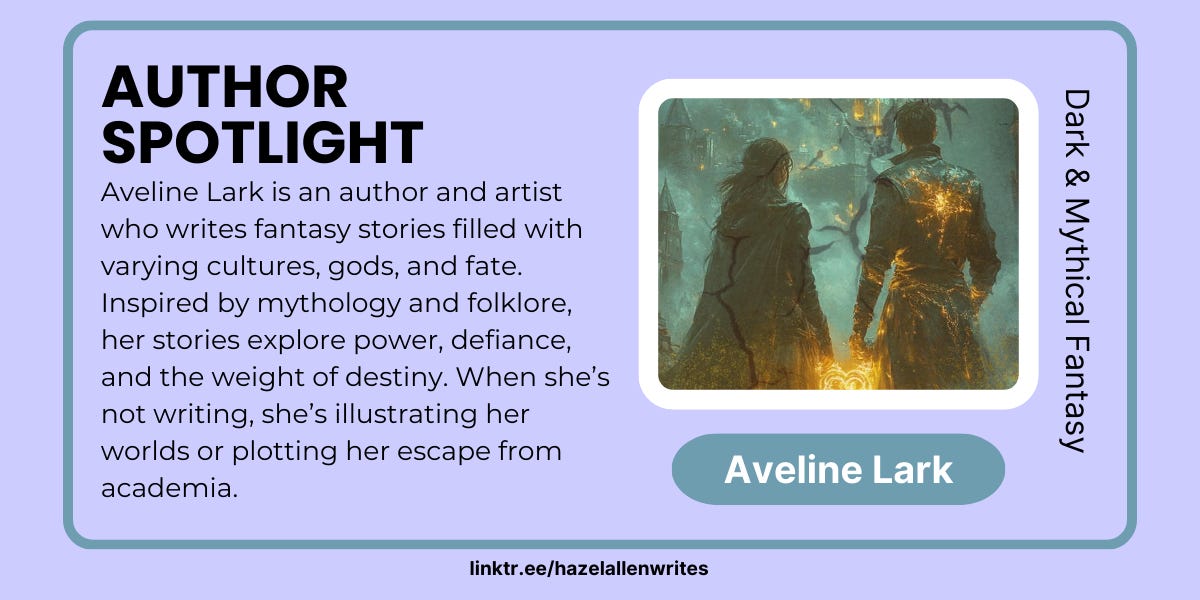 Spotlight: Dark & Mythical Fantasy Author Aveline Lark