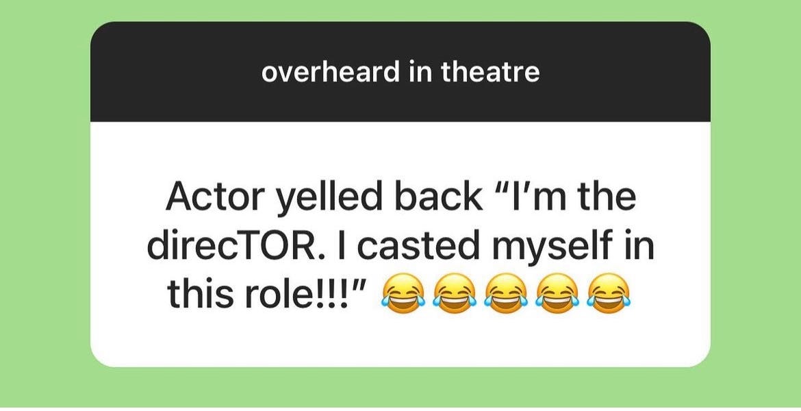 Theatr Weekly | Overheard Moments That Stole the Show Act II