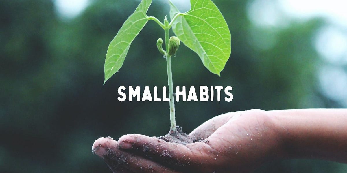 The Power of Small Habits - INEEDTHEMAX