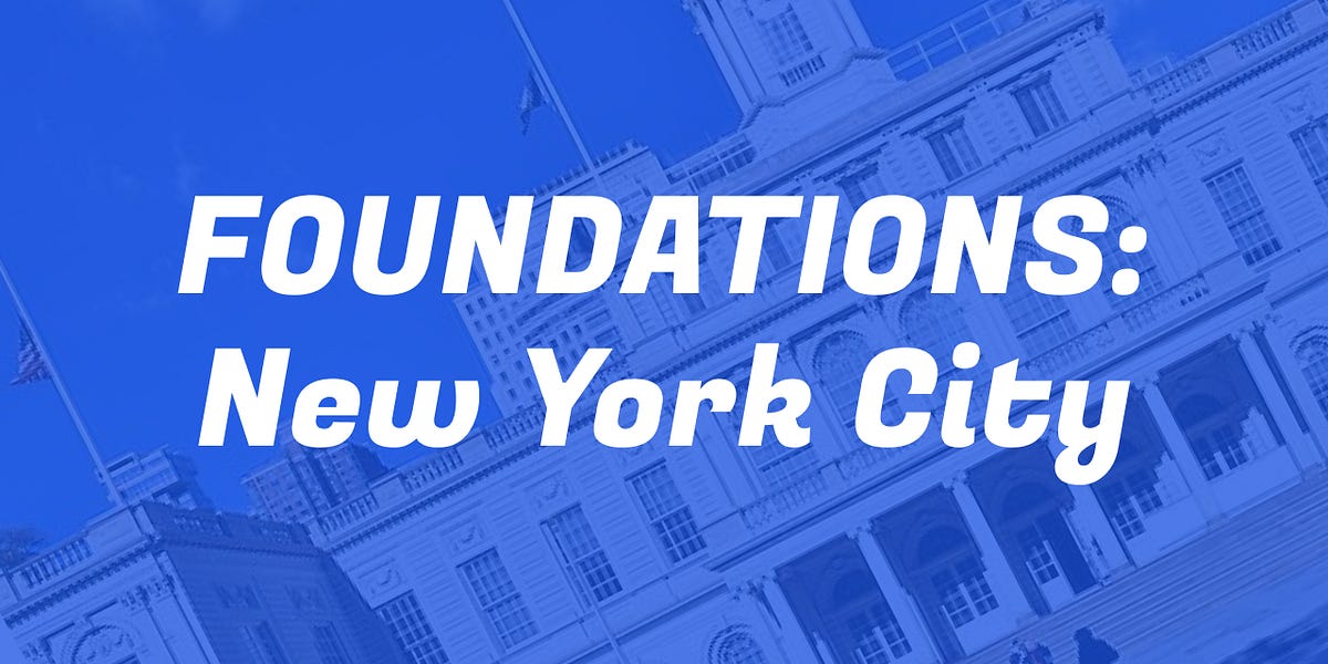 Foundations of New York City - by Daniel Golliher