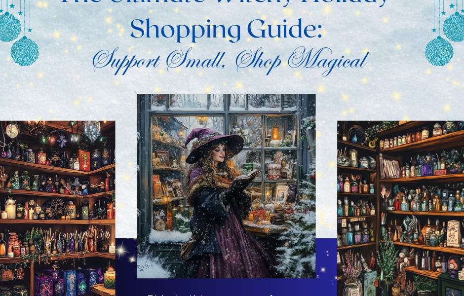 The Ultimate Witchy Holiday Shopping Guide: Shop Small, Spread Magic