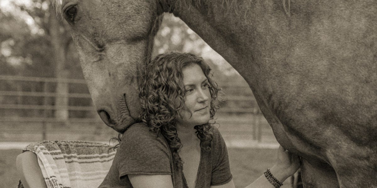 What's with women and horses? - by Hannah Pasquinzo