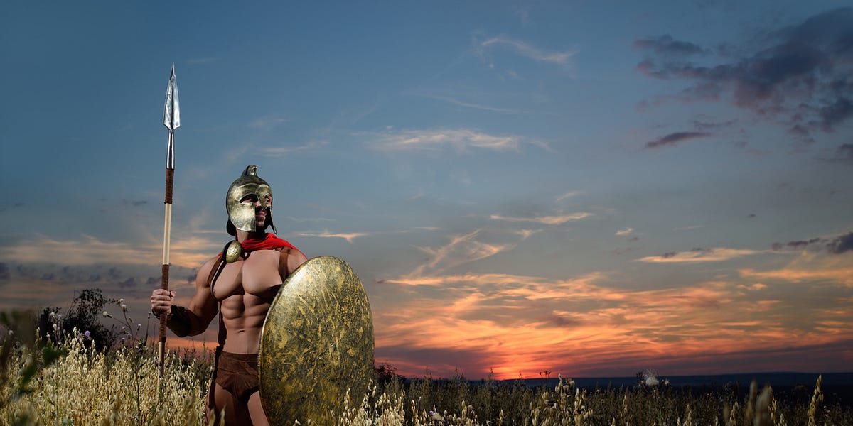 The Re-birth of the Hero boy - by Jason Rickaby