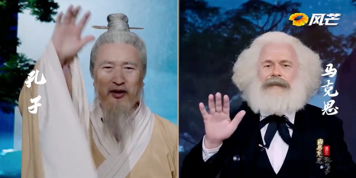 Karl Meets Confucius on Hunan TV - by Dylan Levi King